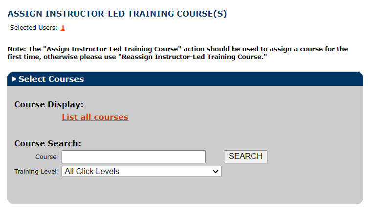 Instructor Lead Trainings (ILTs) – ClickSafety Help Center